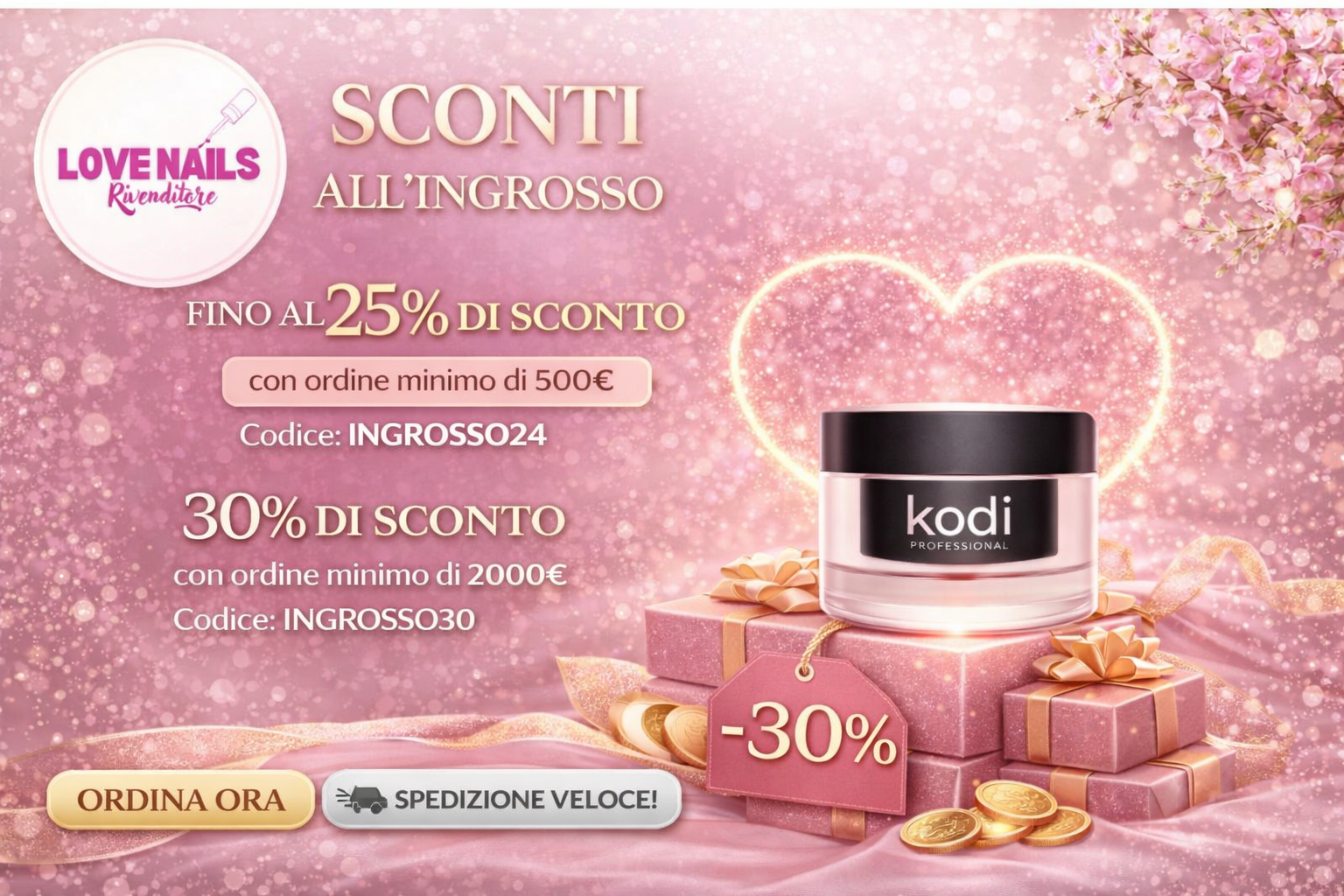 Love Nails Rivenditore | E-Commerce Prodotti Professionali per ...